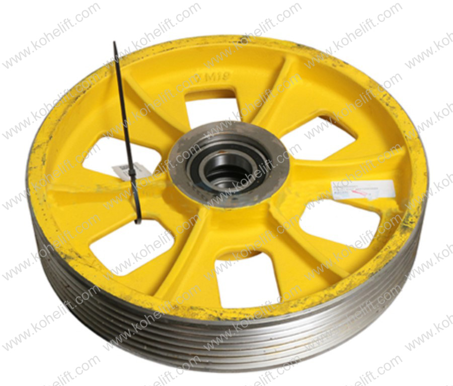 Kone Elevator Spare Parts KM480064G01-Elevator Rope Pulley - elevator ...